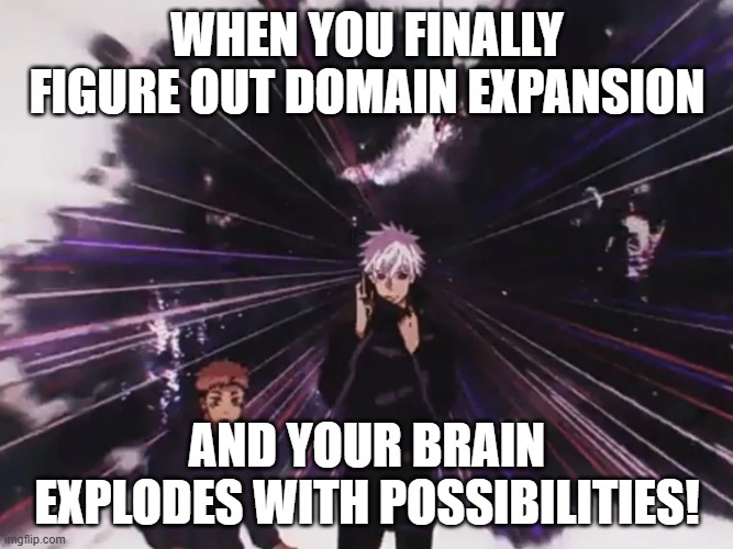 Domain expansion: infinite - Imgflip