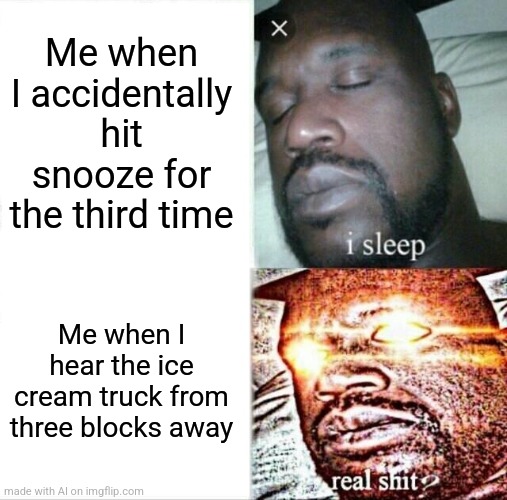Sleeping Shaq Meme - Imgflip
