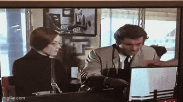 Margaret observes Columbo as he mixes his chili! The crackers make the ...
