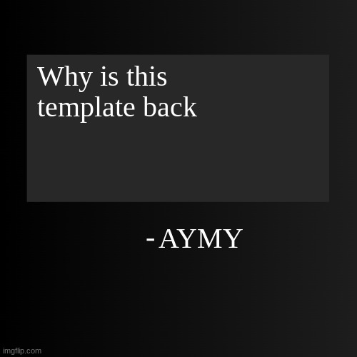 Blank ArentYourself Quote Template - Imgflip