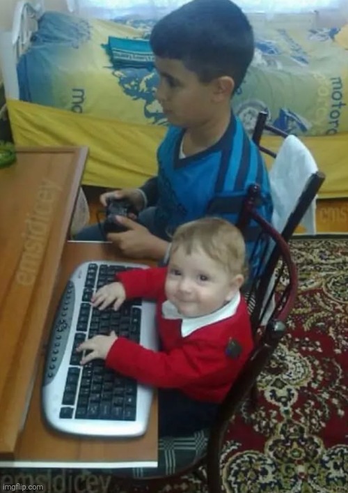Gamer kids - Imgflip