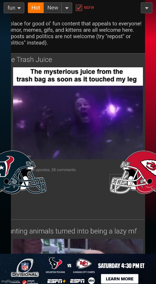 Bruh that ad is affecting streams now - Imgflip