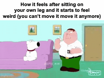 Goodbye to your Leg - Imgflip