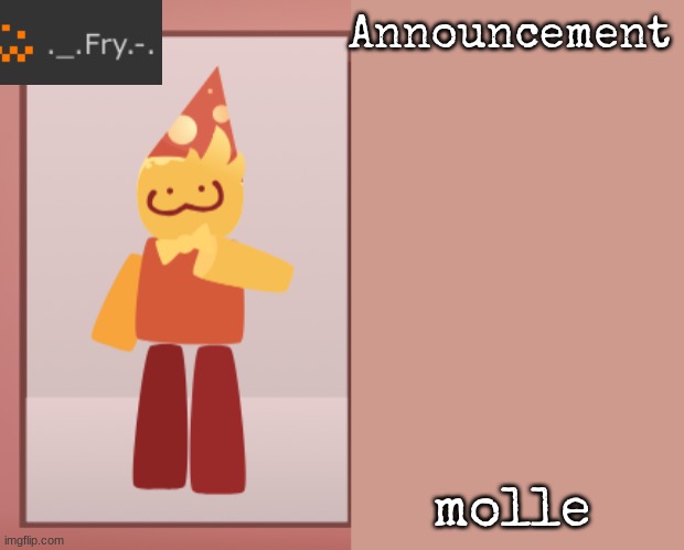 Fry announcement - Imgflip