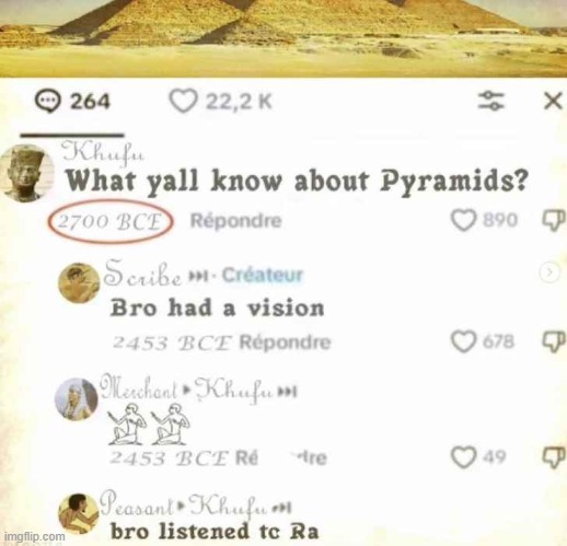 bro had a vision - Imgflip