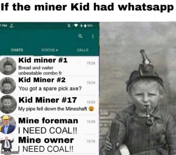 Child labor hits hard fr - Imgflip