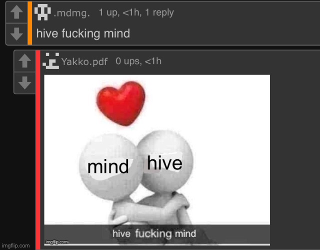 hive fucking mind - Imgflip