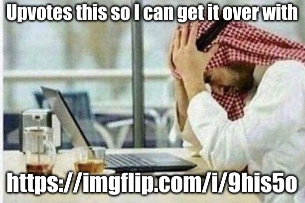 Arab facepalming in front of computer - Imgflip