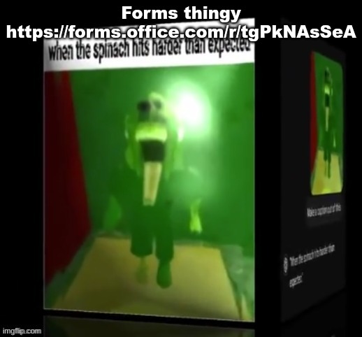 when the spinach hits harder than expected - Imgflip