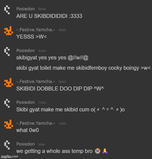 Tweak and Neko being goobers :3 - Imgflip