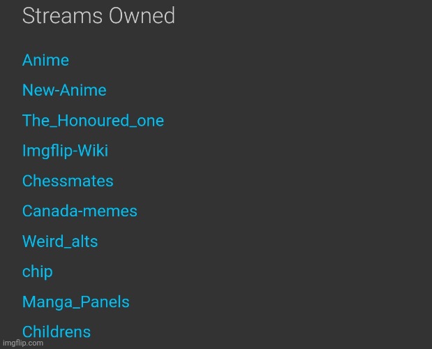 The last stream is questionable and i am not elaborating - Imgflip