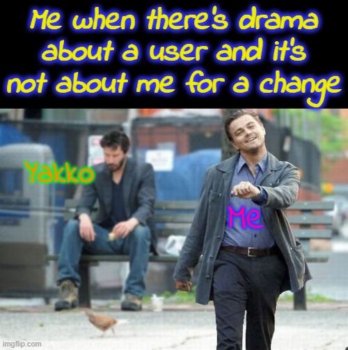 sad keanu and happy leonardo - Imgflip