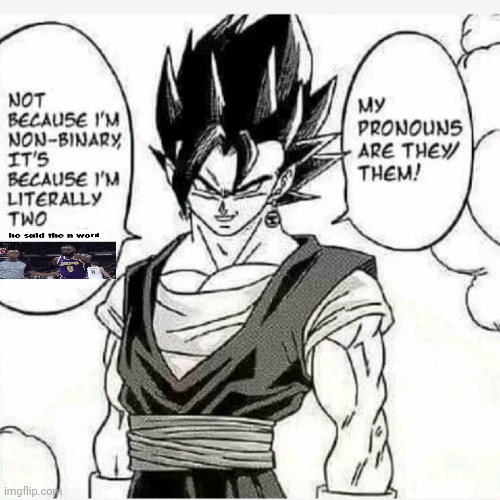 Unfriendly vegito - Imgflip