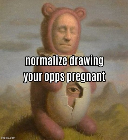 ignore what the words say just look at the drawing in the back - Imgflip