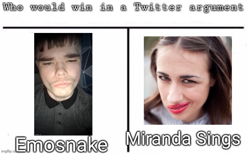 Pitting random mfs against each other - Imgflip