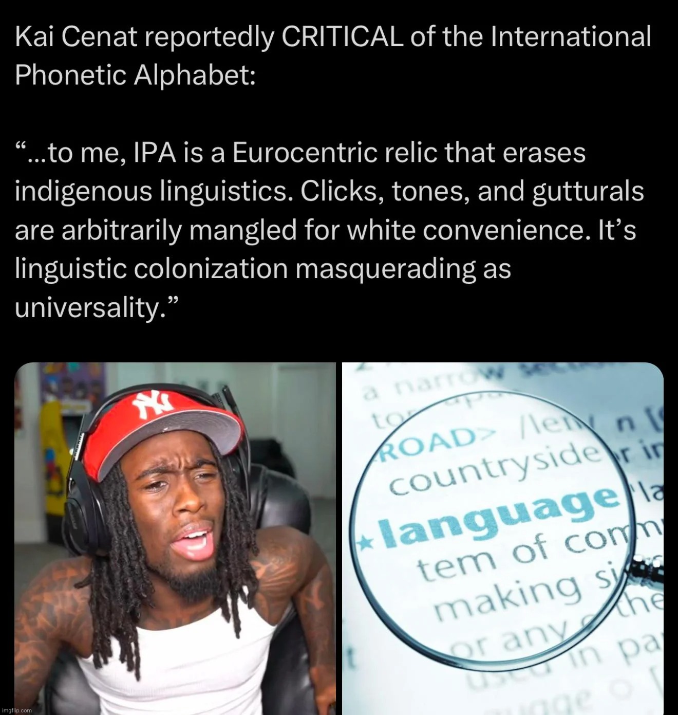 he just keeps spitting - Imgflip