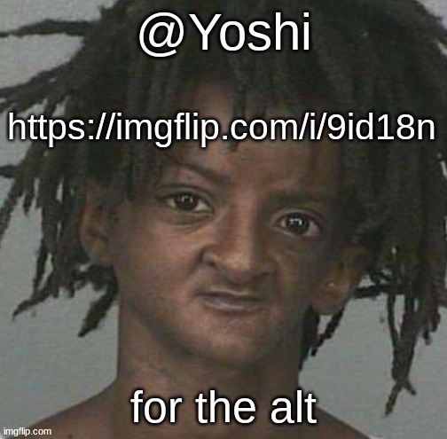 yoshi's cursed mugshot temp - Imgflip