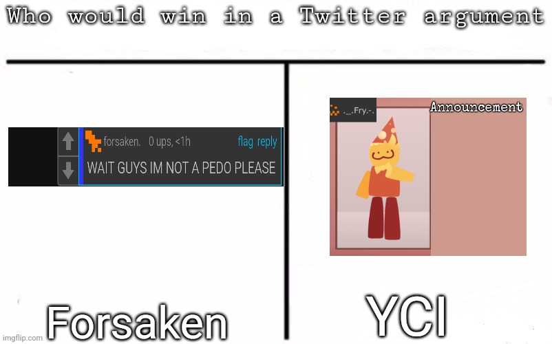 Pitting random mfs against each other - Imgflip