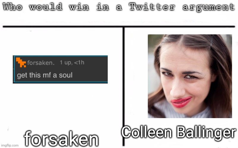 Pitting random mfs against each other - Imgflip