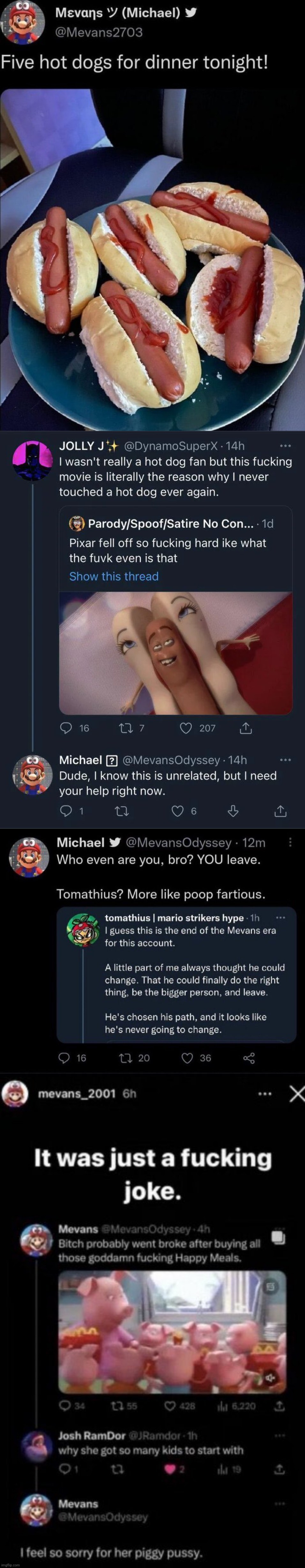 mevans lore - Imgflip