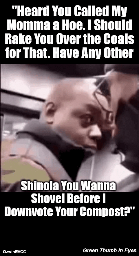 Green Thumb in Eyes - Imgflip