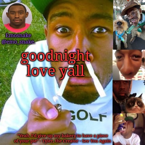 Emosnake's Tyler the Creator temp - Imgflip