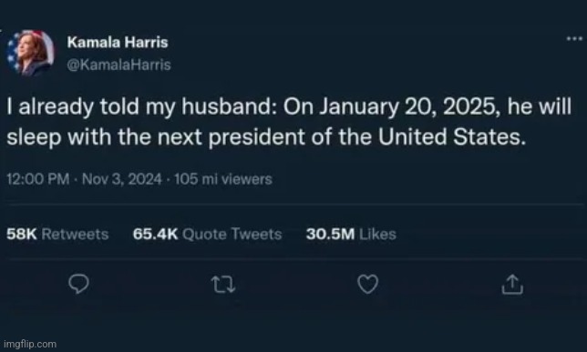 Doug emhoff and Donald Trump are gonna have an affair - Imgflip