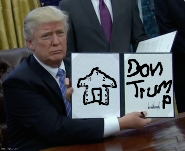 Bill sign by dots - Imgflip