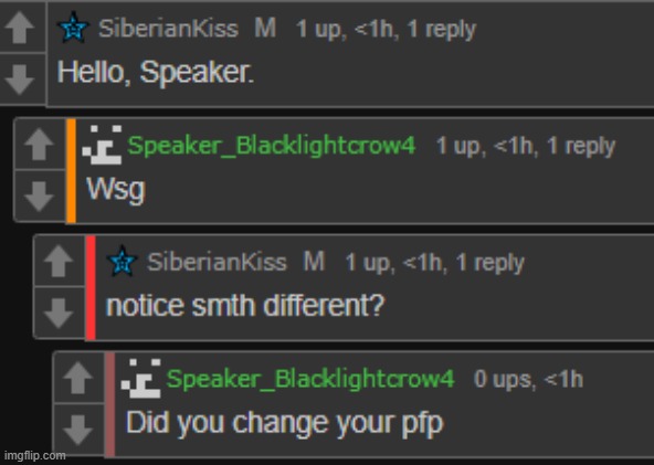 Chat can someone help me out here I dont see anything different Im bad ...