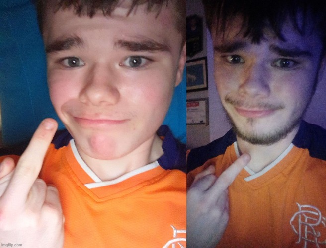 remaking this two years later (same shirt n everything) - Imgflip