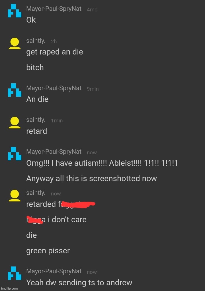 Atp, idc if this is a """"joke"""" this is NOT okay - Imgflip