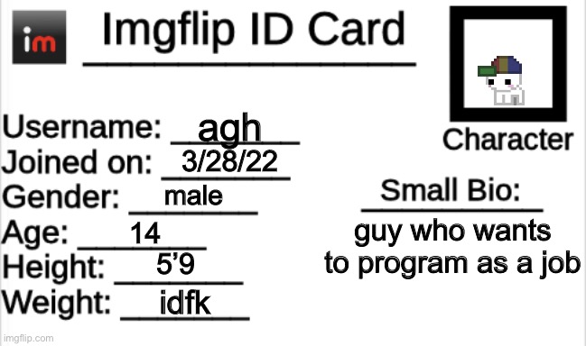 Imgflip ID Card - Imgflip