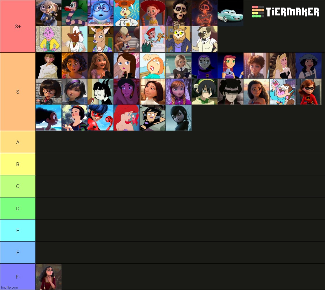 Rating cartoon hotties - Imgflip