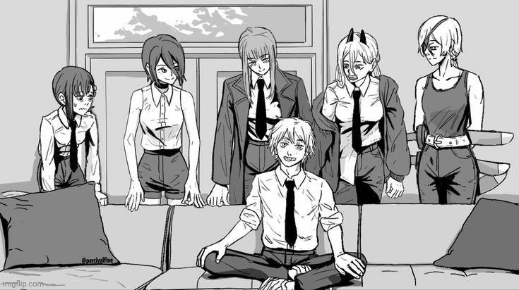 In the (fake)harem there is no Asa/Yoru sed - Imgflip