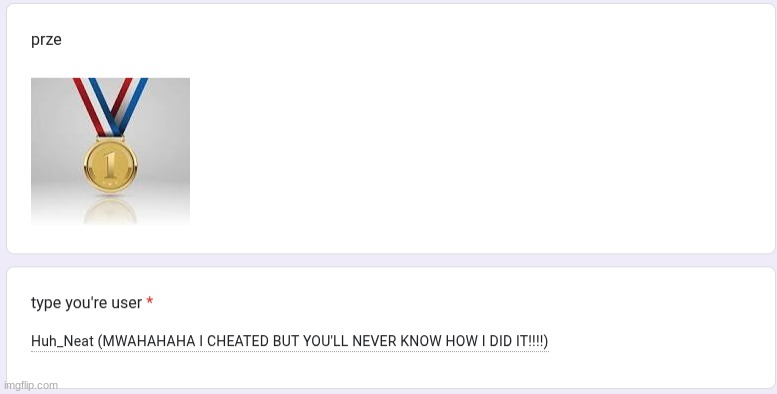 you're not getting a prize - Imgflip