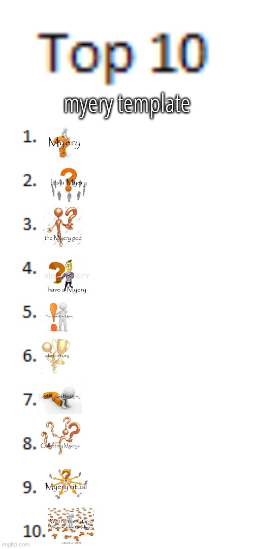 Top 10 List - Imgflip