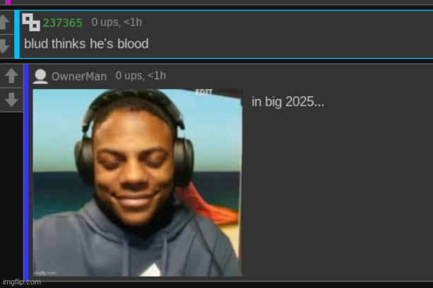 hes still saying blud?? - Imgflip