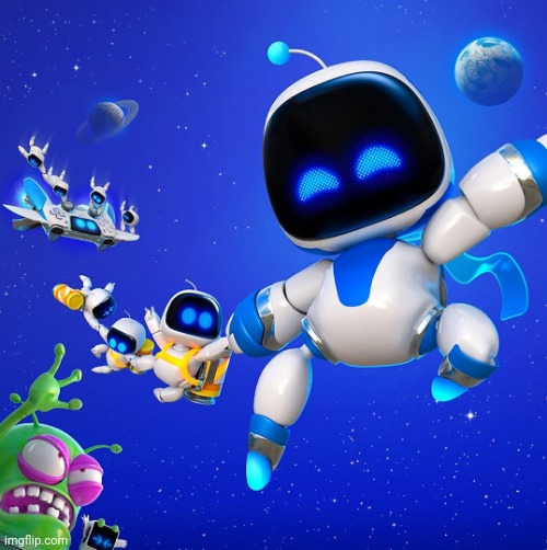 You should actually play astrobot it's a good game - Imgflip