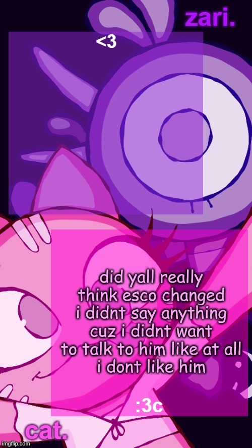 zari and cat catbirddog temp lol - Imgflip