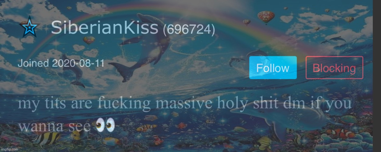 i get she’s just messing with me and trolling me but still holy narcissistic dickrider - Imgflip