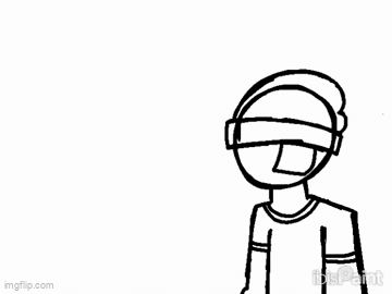 A little peak at what im doing rn and i know i cant animate shit but like drawing, practice ...