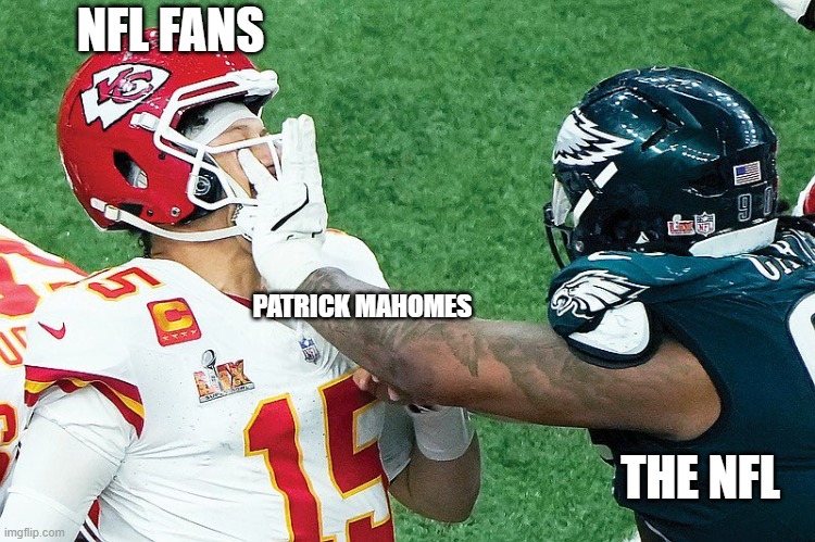 Patrick Mahomes Forced Upon Patrick Mahomes - Imgflip
