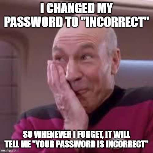 Patrick Stewart smirk - Imgflip