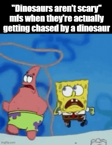 spongebob running - Imgflip