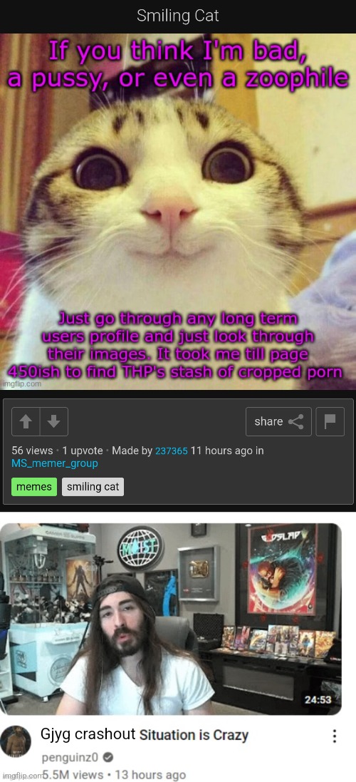 Image tagged in x situation is crazy - Imgflip