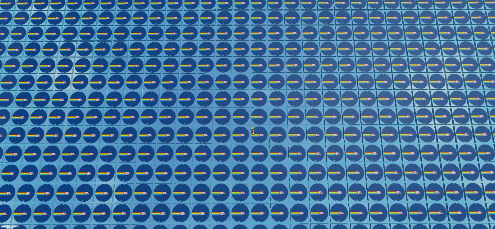 DEAR GOD IT'S ALL NYAN CAT - Imgflip