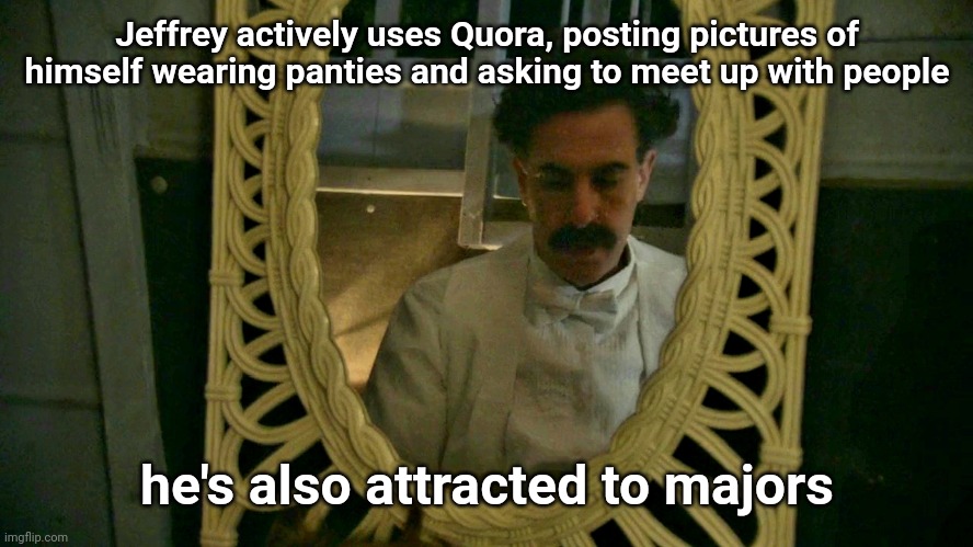 follows kinky pages too - Imgflip