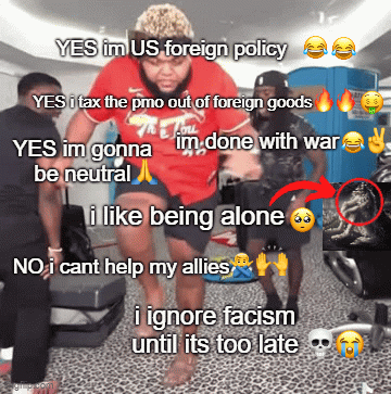 Druski US foreign policy - JC - Imgflip