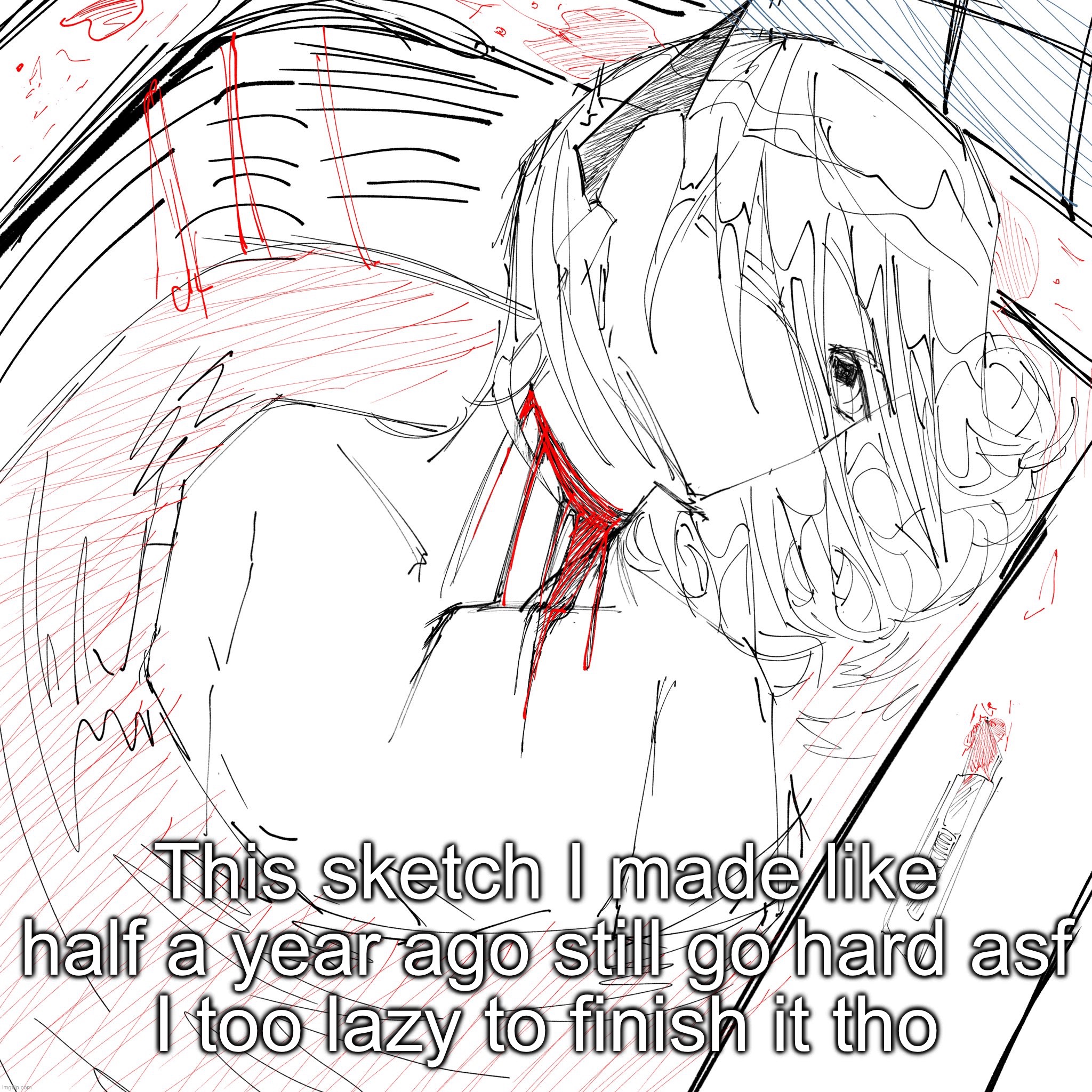 Ooh scary blood - Imgflip