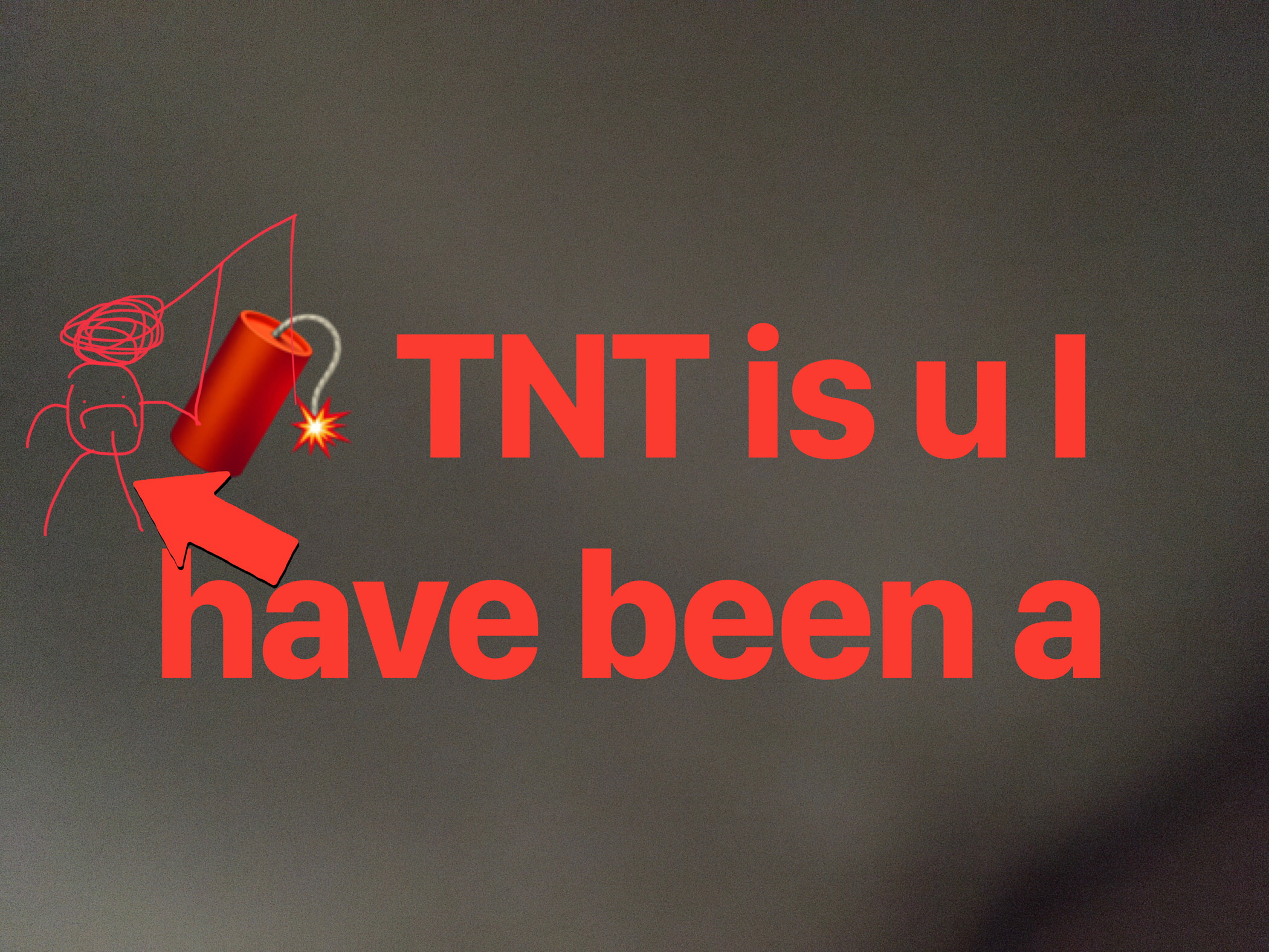 tnt is u l have been a!!!! Blank Template - Imgflip